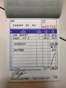 Cara Tulis Resit Bayaran Manual vs Automatik (Contoh)