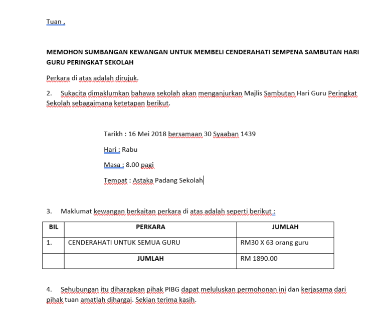 3 Contoh Surat Memberi Sumbangan Ikhlas (Edisi 2023)
