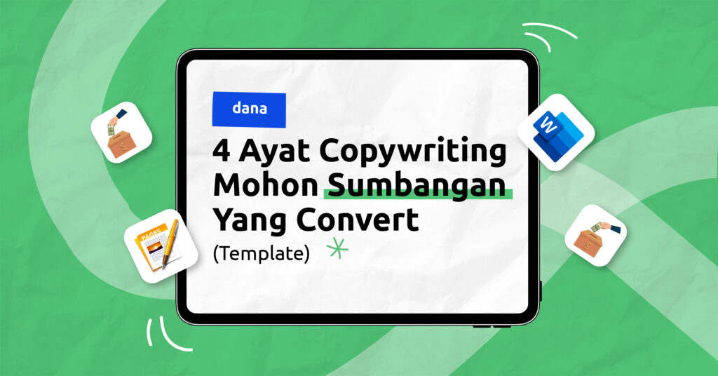 4 Ayat Copywriting Mohon Sumbangan Yang Convert (Template)